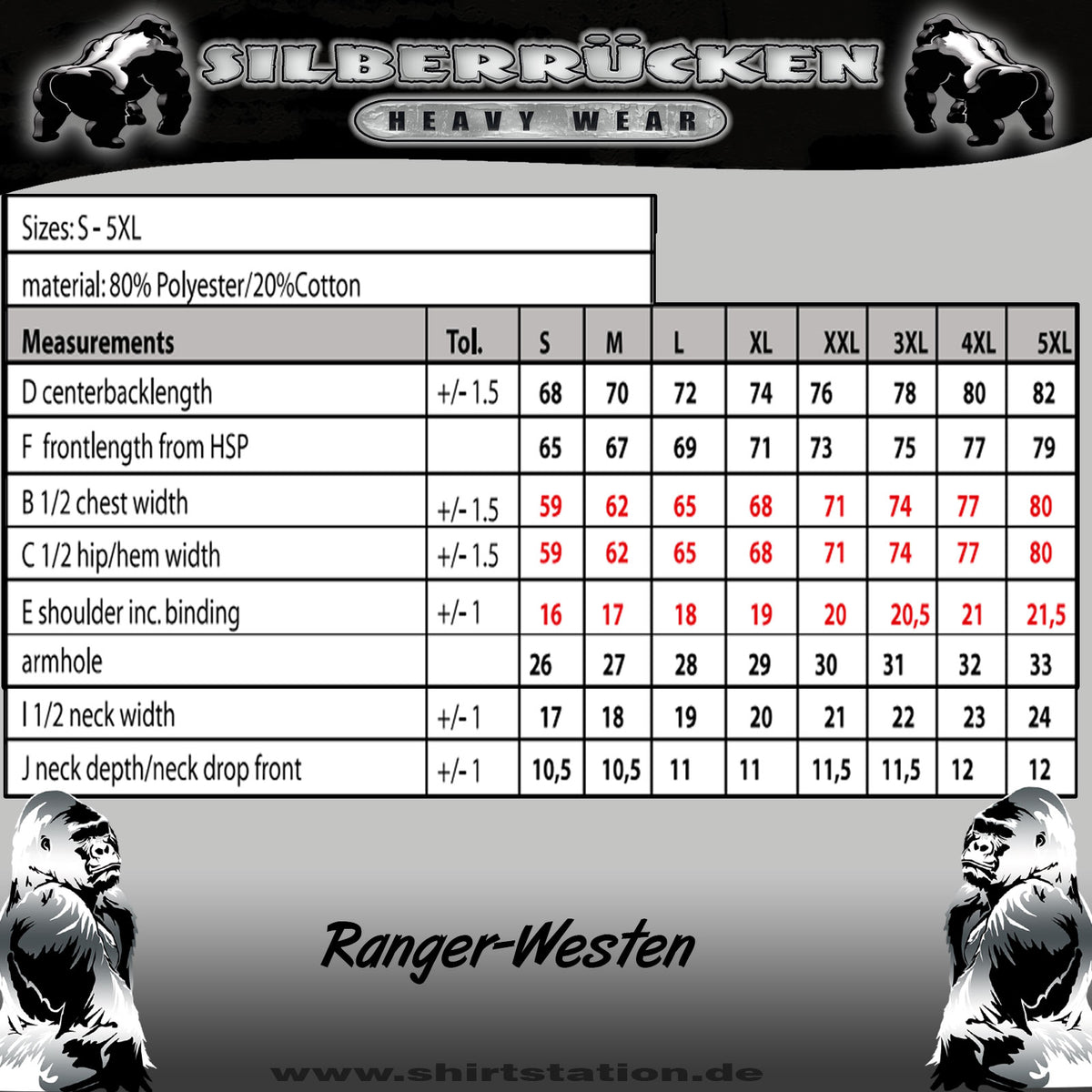 Ranger Weste ( Steadfast SF4 ) – Silberrücken e.K.